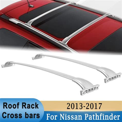 Roof Rack Cross Bars For Nissan Pathfinder 2013 2017 Hybrid 2014