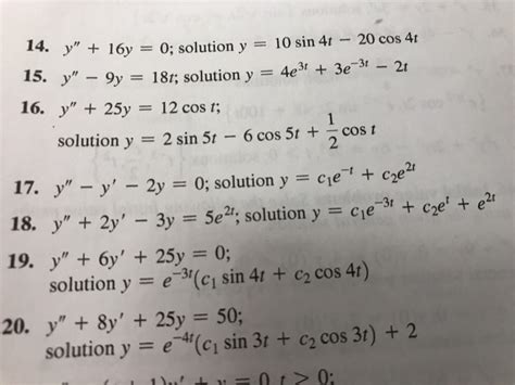 solved question 18 verify by substitution that the