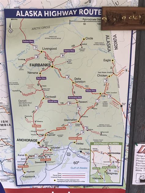 Free Highway Map Alaska Alaska Highways With Detailed Maps Hbpb