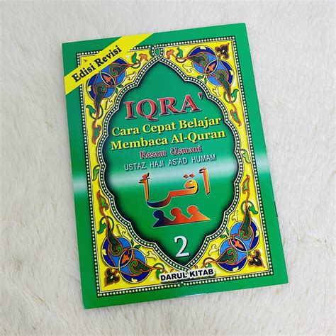 Set Iqra 1 6 Loose Darul Kitab Versi Rumi Mommyhappy