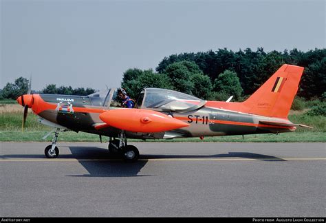Aircraft Photo of ST-11 | SIAI-Marchetti SF-260MB | Belgium - Air Force ...