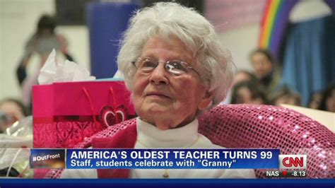 Americas Oldest Teacher Turns 99 Cnn