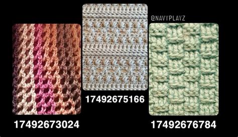 Knit Fabric Decals For Roblox Diy And Crafts
