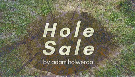 Hole Sale Short Stories By Adam Holwerda