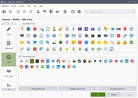Keepassxc Icon Pack Barsolfe