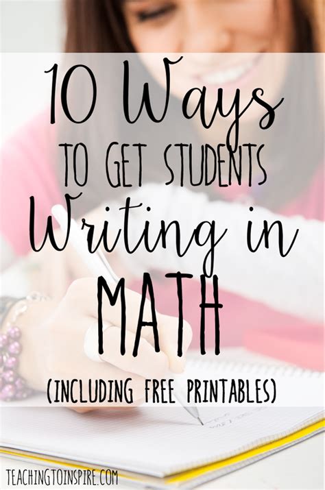 Math Writing Artofit