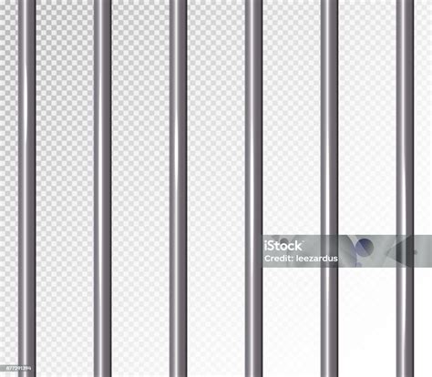 감옥 바 절연 벡터 일러스트 레이 션 투명 한 배경입니다 3d 금속 교도소 감옥 집 표 그림 0명에 대한 스톡 벡터 아트 및 기타 이미지 Istock