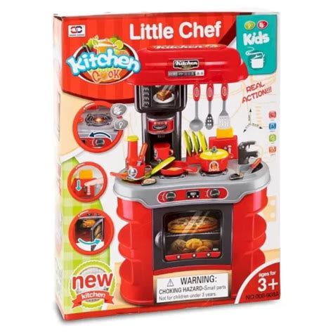 خرید آشپزخانه کودک بزرگ موزیکال با تجهیزات پیکوتویز