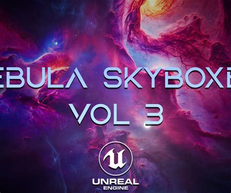 Artstation Animated Nebula Skyboxes Volume 3 Unreal Engine Project Included Blackhole