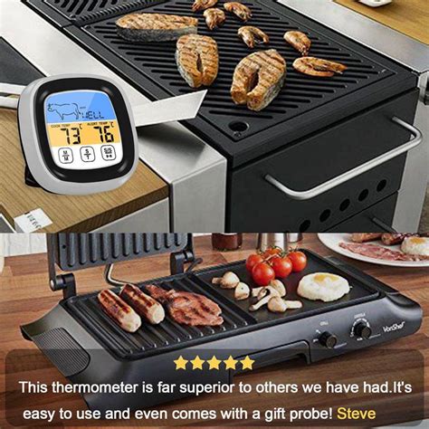 Food Meat Cooking Kitchen Thermometer For Smoker G Vicedeal