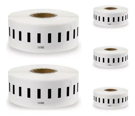 5 Rollos Para Etiquetas De Papel Térmico 11352 25 Mm X 54 M Cuotas