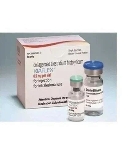 Xiaflex Injection 09mg At Rs 4500vial Meerut Id 2855140431830