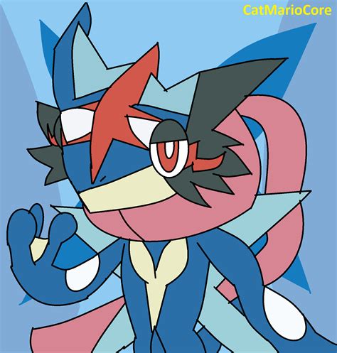 Ash Greninja By Catmariocore On Deviantart