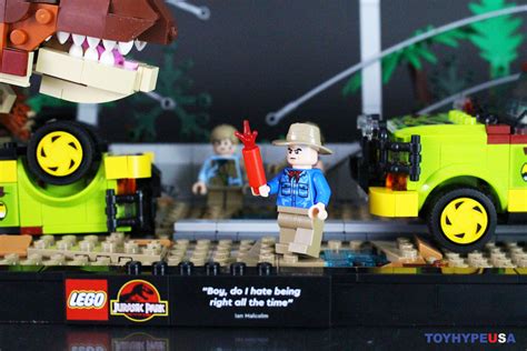 Lego Jurassic Park 76956 T Rex Breakout Set Review