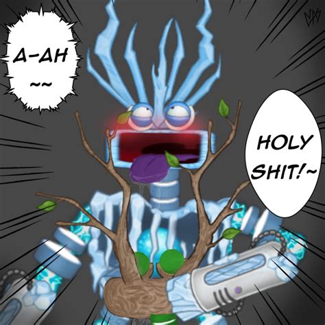 Rule 34 2monsters Ahe Gao Ahegao Blowjob Blue Body Blush Brown Body Cold Wubbox Cum Dialogue