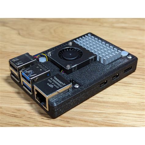 Jual 3d Print Casing Raspberry Pi 5 Slim Case Raspberry Pi 5 Slim Pla Hitam Kab Bekasi