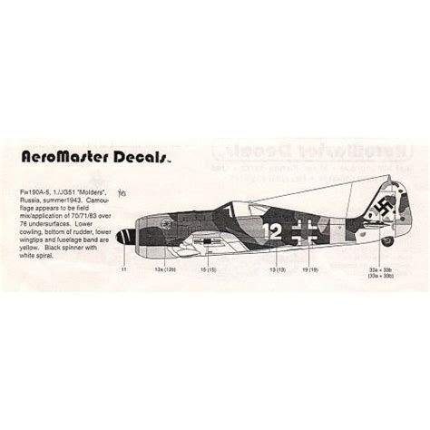 Aeromaster [am72 052] Butcher Birds Part Iv Fw 190 1 72 Model Matters