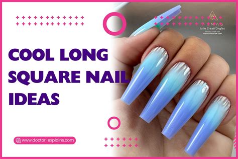 23 Cool Long Square Nail Ideas Drexplains