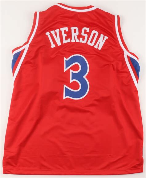 Allen Iverson Jersey Pristine Auction