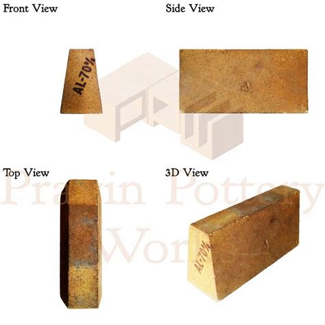 Refractory Brick Side Arch 9 X 4 5 X 3 2 5 2 75 2 1 5 At ₹ 20 Nos