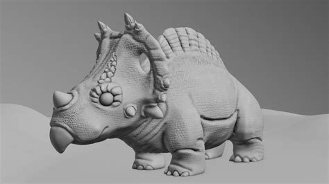 Jurassic World Spinoceratops By Pavel Benes Download Free Stl Model