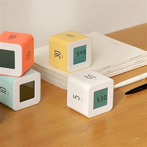 Mooas Multi Cube Timer In White 1890 Mental