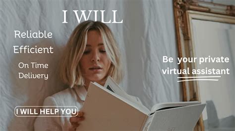 Be Your Private Virtual Assistant By Oasisteach Fiverr