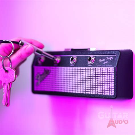Amp Key Holder Fender Jack Keychain Rack Made With Real Amp Parts
