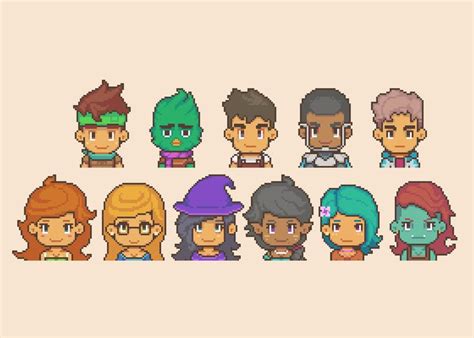 Pin By Neuda T On Pixel Art Pixel Art Characters Pixel Art Design