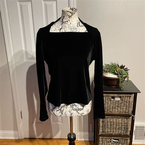 Jonden Linda Leal Tops Jonden By Linda Leal Vintage Y2k Velvet