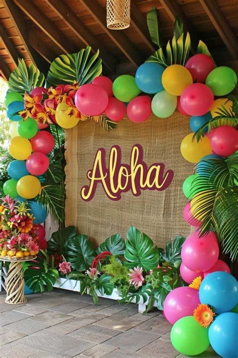 29 Luau Party Ideas For An Unforgettable Tropical Bash Unique Theme Decoration Theme Ideas