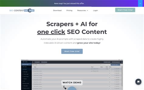 Seo Content Machine使用入口地址 Ai网站最新工具和软件app下载