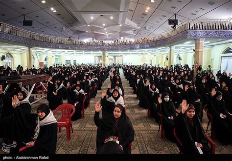 اجتماع بزرگ دختران زینبی در همدان برگزار شد تصاویر تسنیم