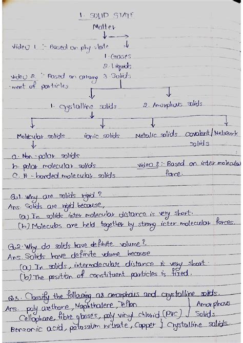 Solution Solid State With Questions And Answers Studypool