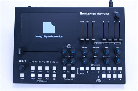 Gr 1 Granular Synthesizer Black Edition Tasty Chips Electronics