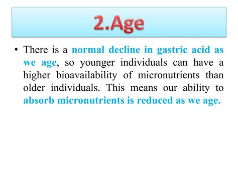 Factors Affecting Bioavailability Of Nutrientspptx