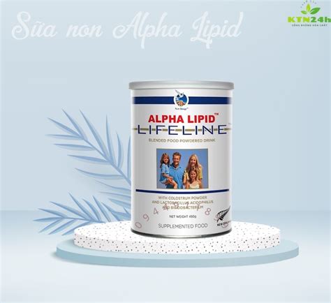 Sữa Alpha Lipid Lifeline 450g 100 Hàng Chính Hãng Khoetunhien24h