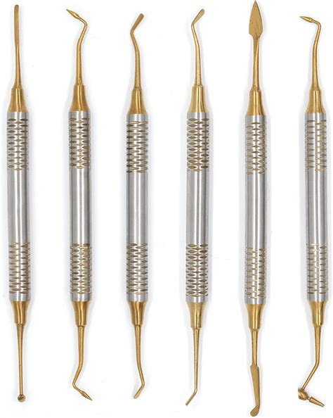 Set Of 10 Dental Composite Placement Filling Instruments