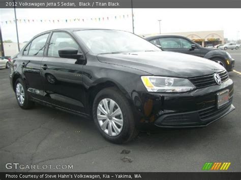 Black 2012 Volkswagen Jetta S Sedan Titan Black Interior Gtcarlot