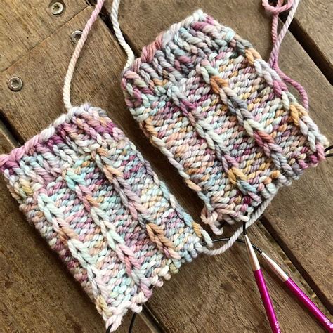 A Simple Circular Needle Sock Pattern