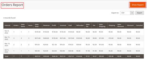 Generate Report Order In Magento 2 Magecurious