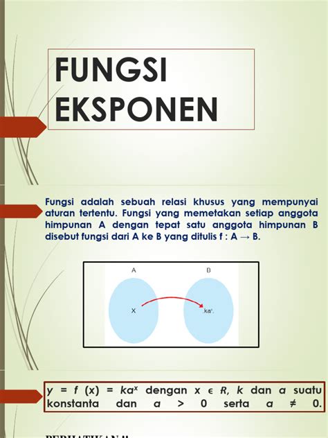 Fungsi Eksponenpdfx 2 Pdf