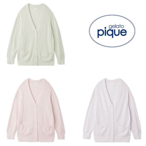 젤라또피케 Gelato Pique 젤라또피케 부드러운 라이트 가디건 일본 잠옷 여름 레트로 감성 도쿄테라스 위시버킷