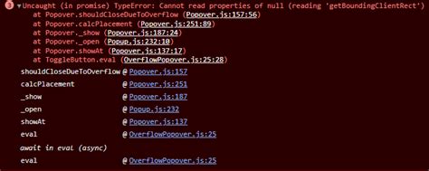 Error ResponsivePopover As Dialog With Toolbar Clicking On Overflowbutton Of Toolbar Causes