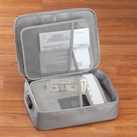 Locking Fireproof Organizer Storage Case Walter Drake