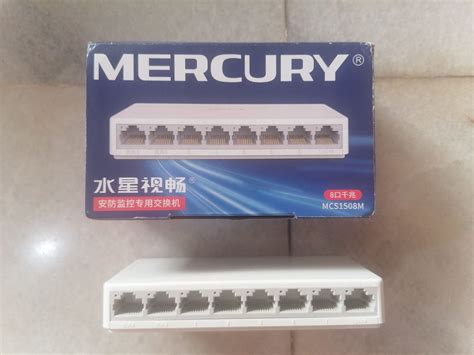 8 Port 1000 Mbps Mercury Network Switch Computers And Tech Parts