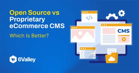 open source vs proprietary ecommerce cms 6valley