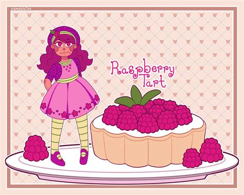 Raspberry Tart By Esmeblaise Art On Deviantart