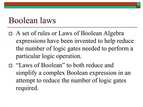 Solution Boolean Algebra In Digital Fundamentals And Architecture