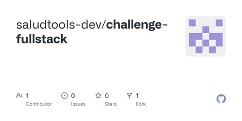 GitHub Saludtools Dev Challenge Fullstack